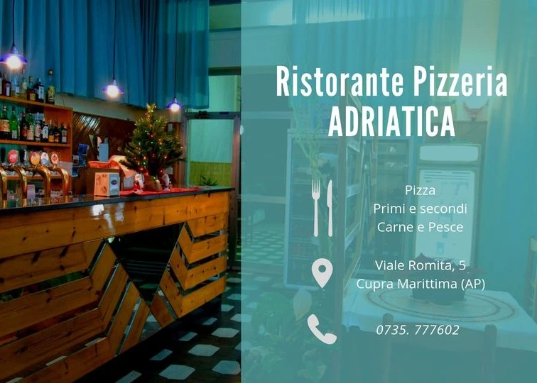 PIZZERIA ADRIATICA | Portale Turistico del Comune di Cupra Marittima